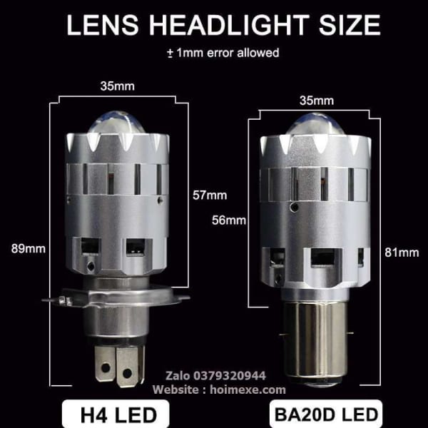 Bóng Led Đèn Pha Suzuki Gz150a Cao Cấp - Phụ Tùng Motor-Xe Máy Online.